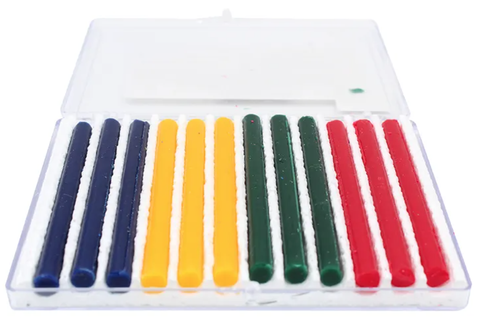 CERA DE COLORES CON 12